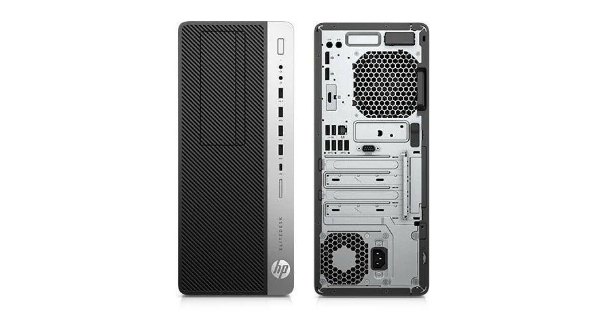 HP EliteDesk 800 G5 (i5 9500, 32GB RAM, 1TB SSD, Win11 Pro, monitor ...