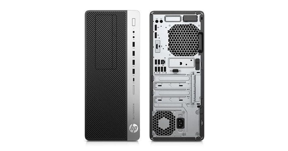 HP EliteDesk 800 G5 (i5 9500, 8GB RAM, 512GB SSD, Win11 Pro, monitor ...