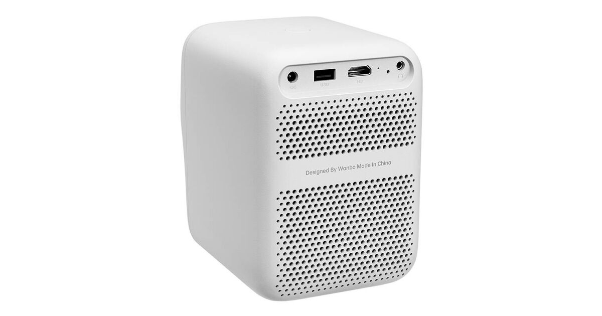 Xiaomi Wanbo T2 Max FullHD 450 Lumen Portable Projector - White ...