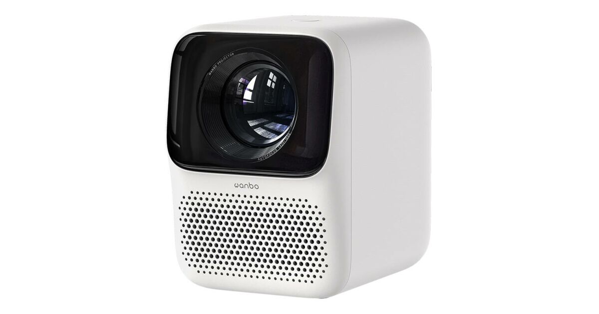 Xiaomi Wanbo T2 Max FullHD 450 Lumen Portable Projector - White ...