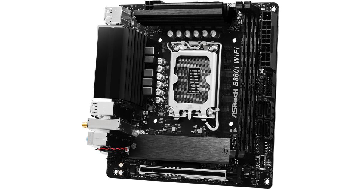 ASRock B860I WiFi DDR5 Intel s1851 Mini ITX Alaplap | Pepita.hu