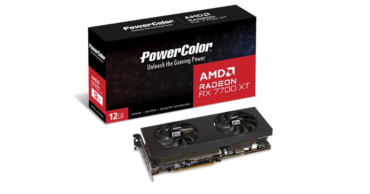 Powercolor AMD Radeon RX 7700 XT 12GB GDDR6 Videókártya | Pepita.hu