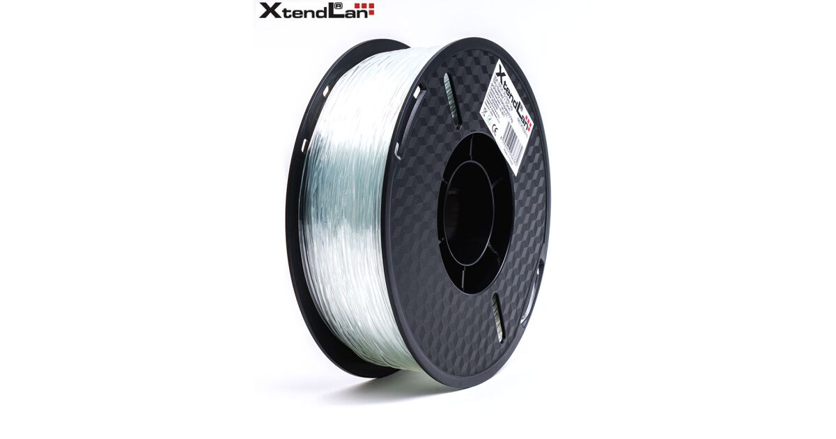 XtendLAN 3DF-TPU1.75-TPN Filament TPU 1.75mm 1kg - Átlátszó | Pepita.hu