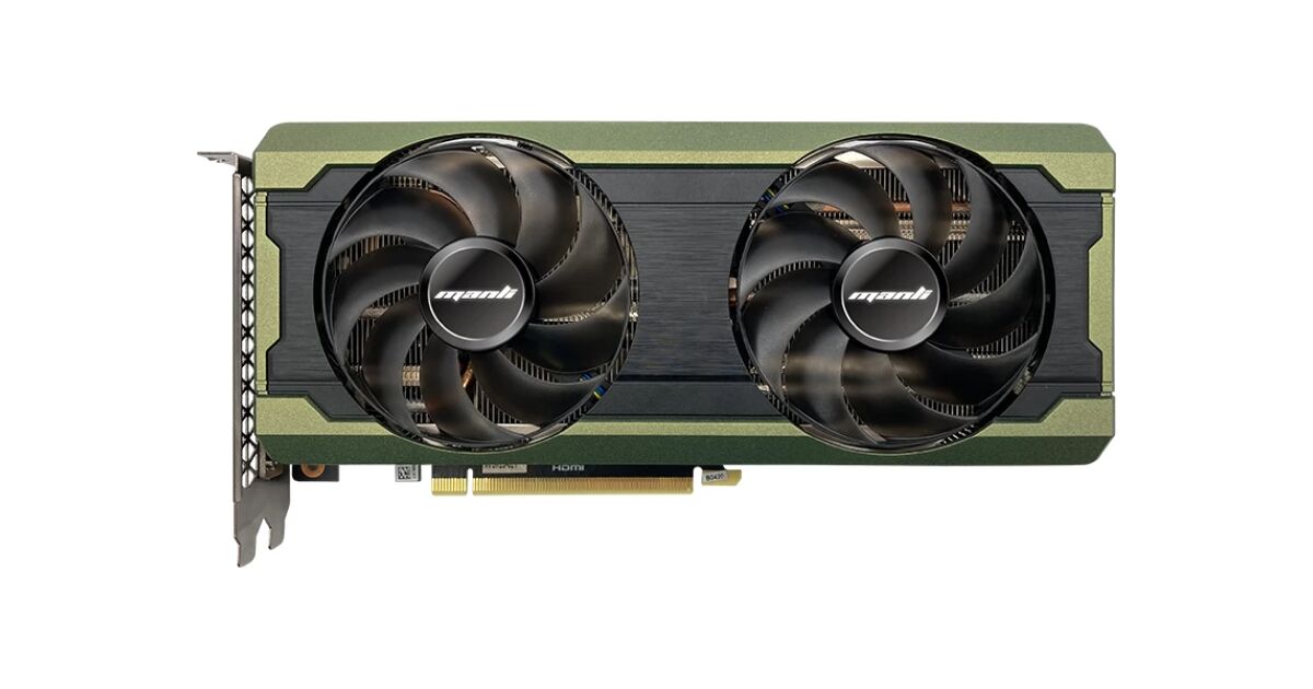 Manli GeForce RTX 4060 Ti 16GB GDDR6 Nebula Twin Videókártya | Pepita.hu