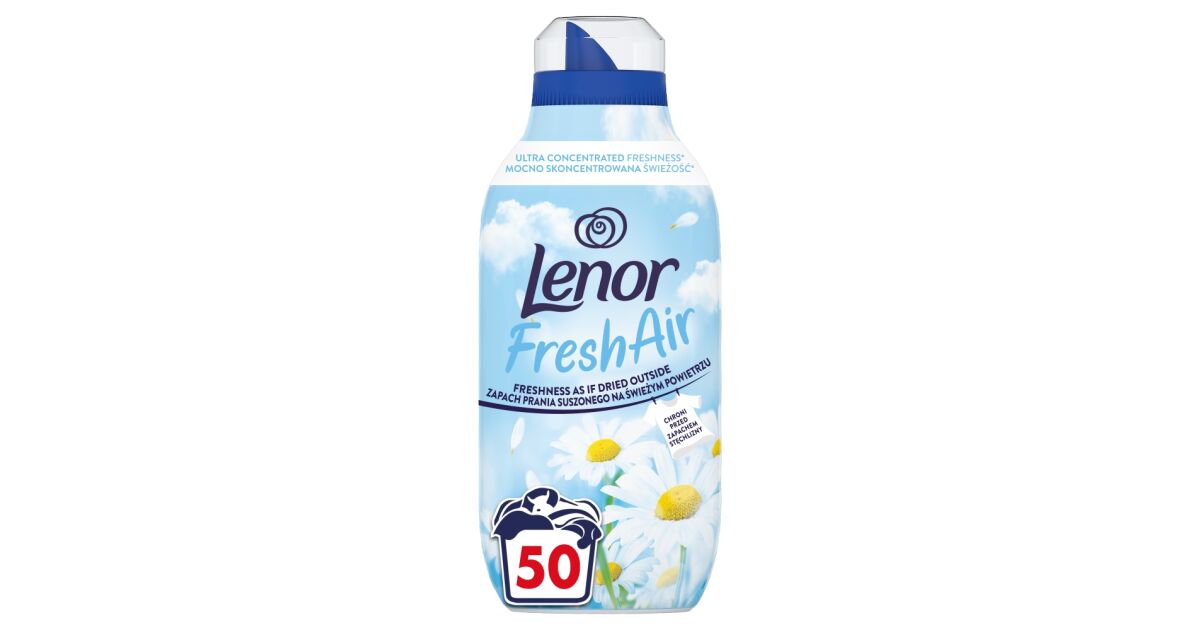 Lenor Fresh Air Sensitive Płyn do płukania tkanin 50 prań 700ml ...