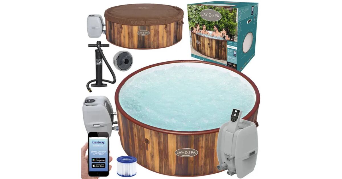 Lay-z-spa helsinki pezsgőfürdő 5-7 főre | Pepita.hu