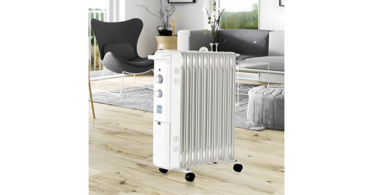 ANJI Depot 2000W 9-lamellen Öl-Radiator | Pepita.com