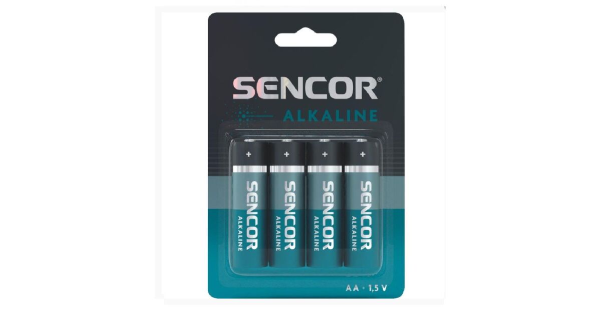 SENCOR 4db AA/ceruza tartós alkáli elem 1,5 V | Pepita.hu