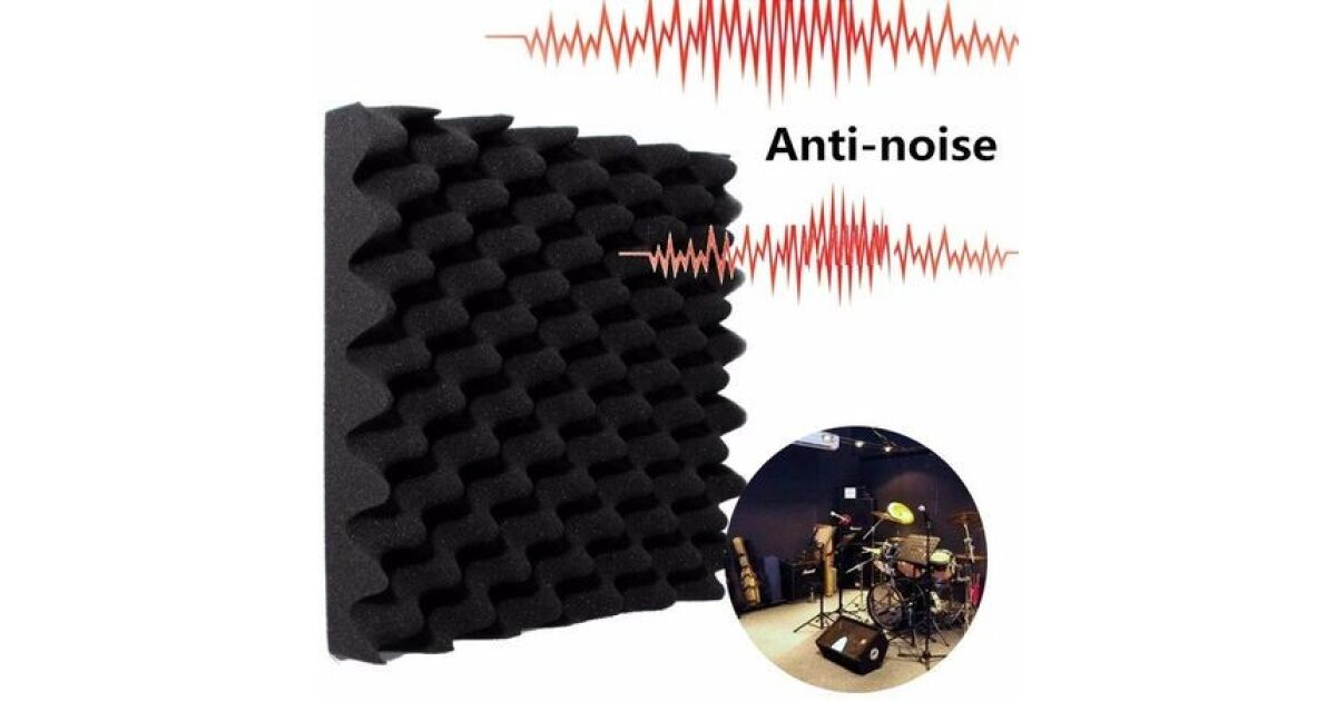Burete acustic fonoabsorbant cofrat si izolator fonic pentru Studio ...