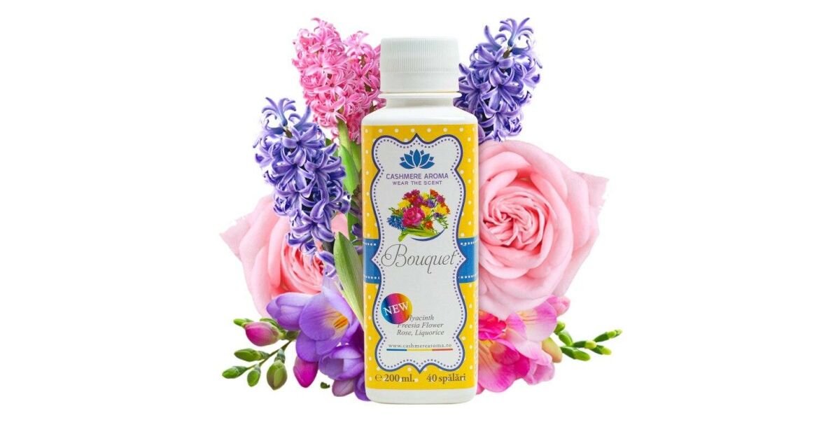 Parfum de rufe BOUQUET cu arome de zambila, frezie si trandafir ...