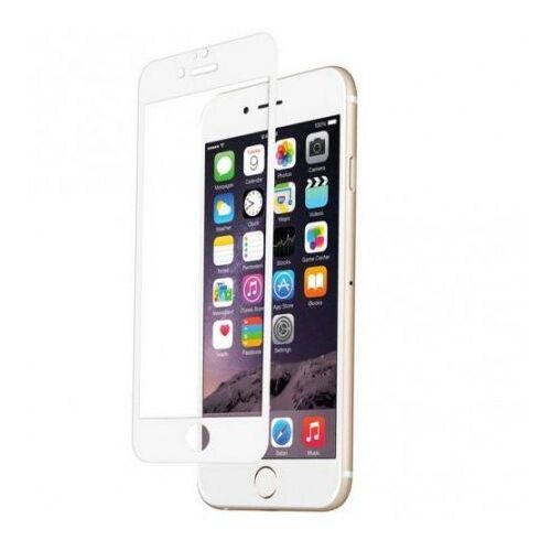 EuroCELL kontúr üvegfólia iPhone 6/6S-hez, fehér | Pepita.hu