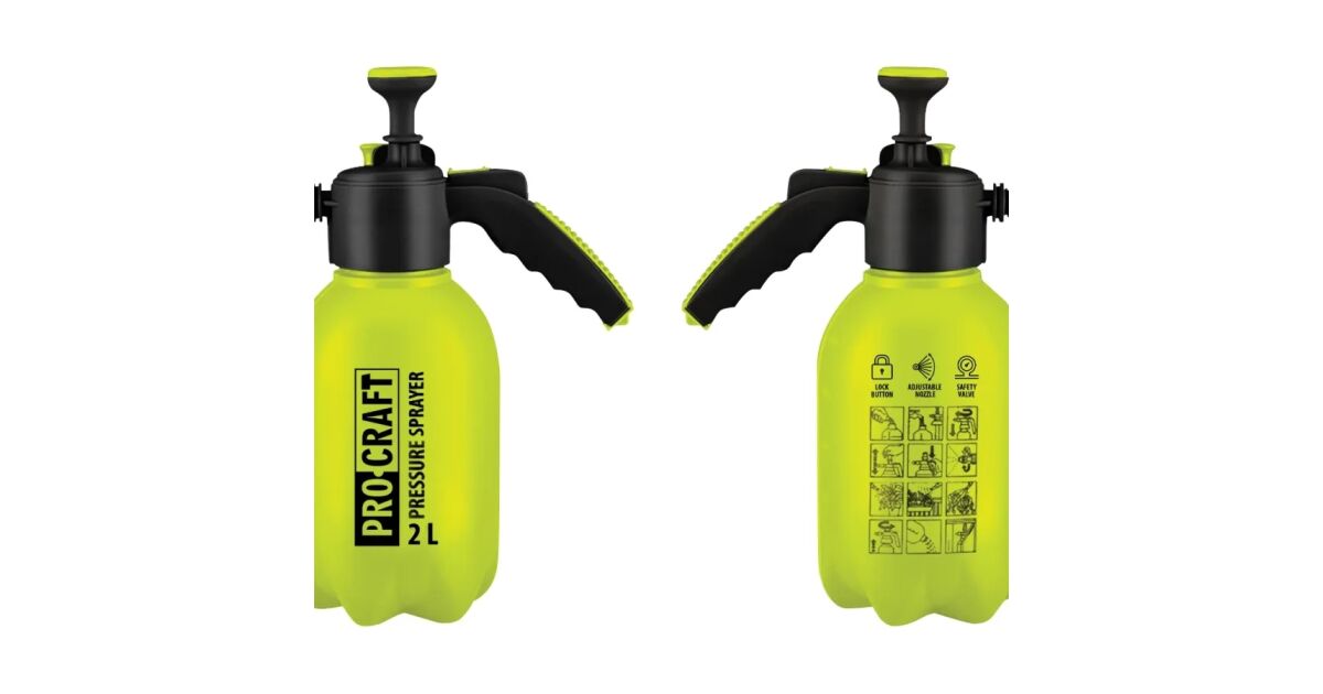 Prokraft HS-2 Kézi nyomás permetező , 2 L , | Pepita.hu