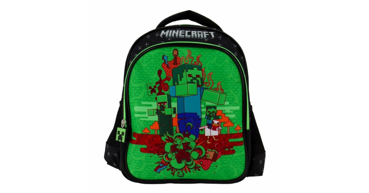 Rucsac Minecraft Zombie Kindergarten, 30 x 15 x 16 cm | Pepita.com