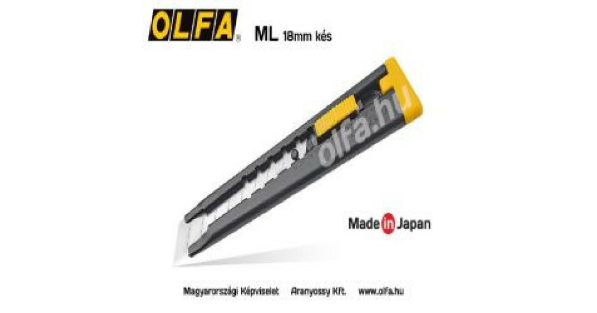 OLFA 18mm-es szakipari kés sniccer | Pepita.hu