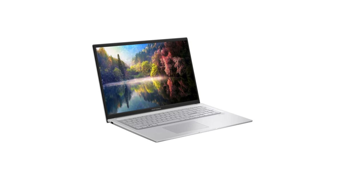 Asus VivoBook X17 Laptop, Intel Core i3 1215U, 1000GB SSD, 24GB DDR4 ...