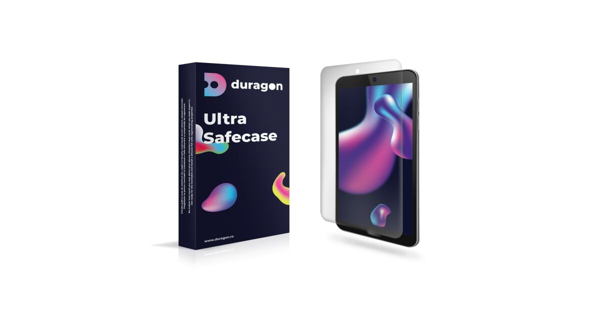 Folie de silicon Duragon, compatibila cu Lenovo Tab K11 Plus, protectie ...