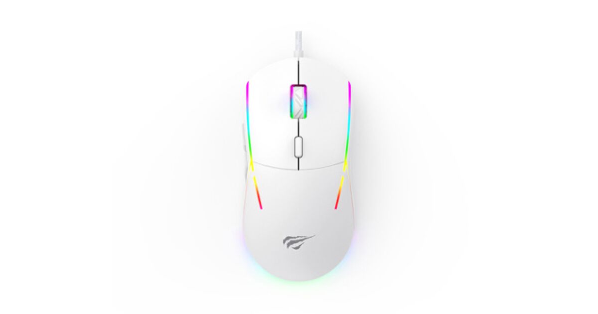 Havit MS961 - Fehér - RGB Gamer Egér, RGB, vezetékes | Pepita.hu