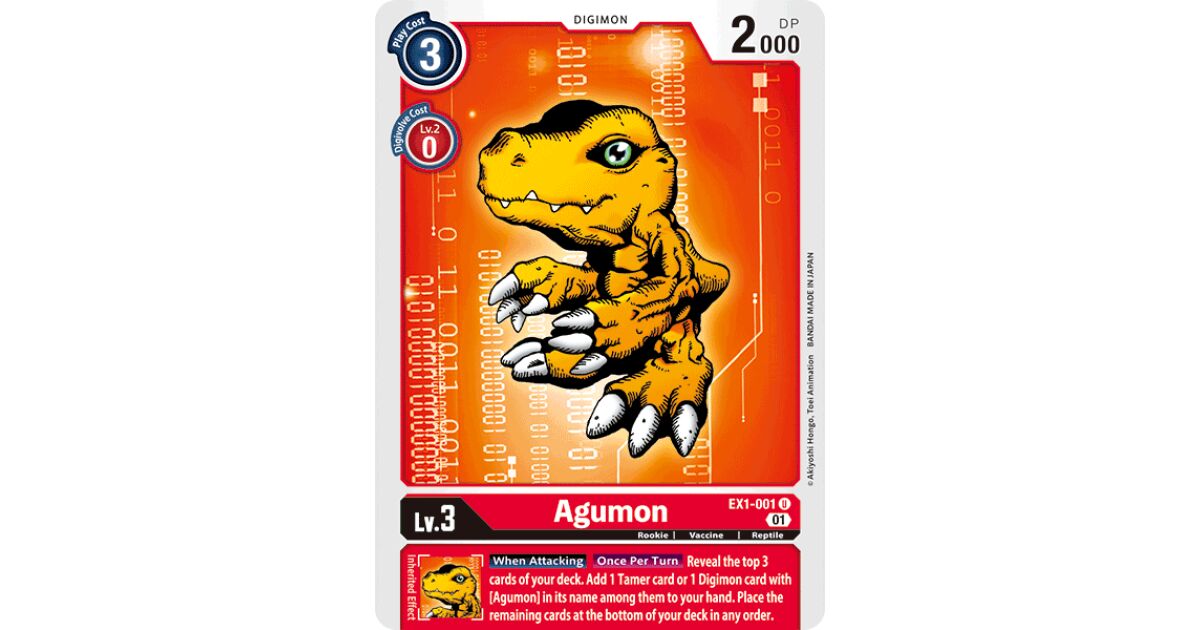 Bandai Digimon Card Game - Classic Collection (EX01) Booster box ...