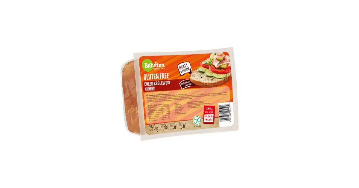 Balviten gluténmentes royal barna kenyér kovásszal 250 g | Pepita.hu