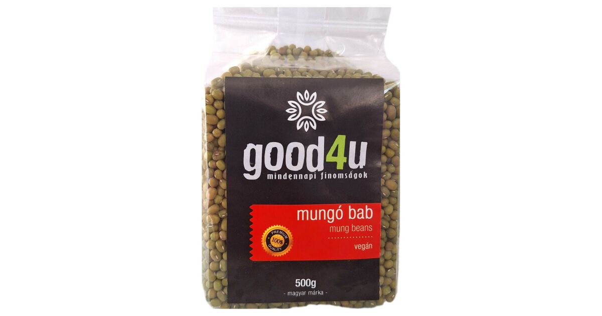 Good4u mungó bab 500 g | Pepita.hu