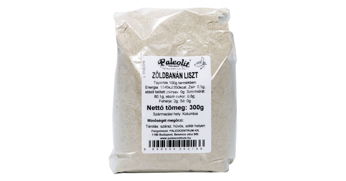 Paleolit Zöldbanán liszt 300g | Pepita.hu