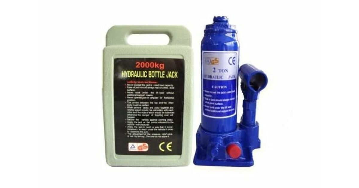 Dźwig hydrauliczny w plastikowym pudełku 2T JBM | Pepita.com