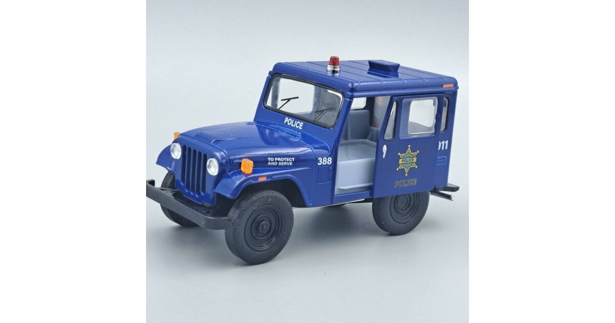 Jeep DJ-5B 1971 Rendőr Kinsmart modell | Pepita.hu