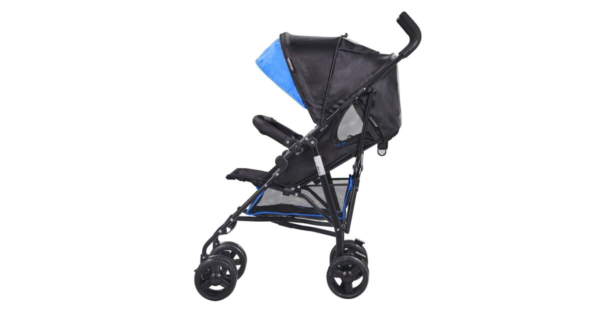 Carucior usor VEVOR, compact, usor de pliat, cu spatar reglabil, cadru ...