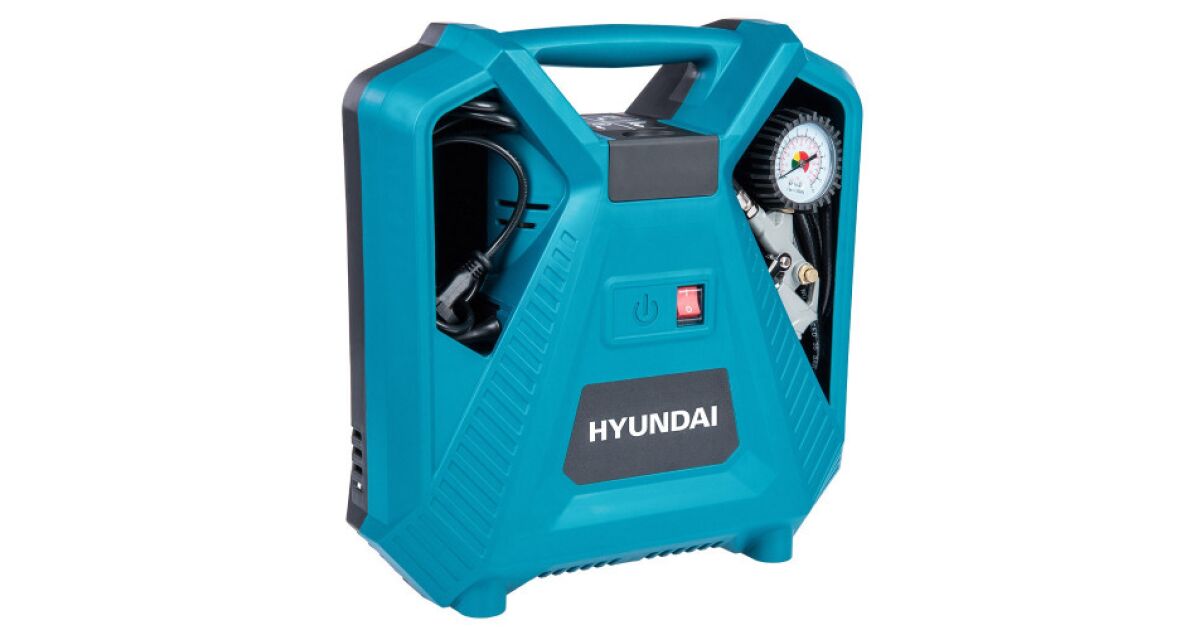 Hyundai HYD-11A Hordozható olajmentes kompresszor, 8 bar | Pepita.hu