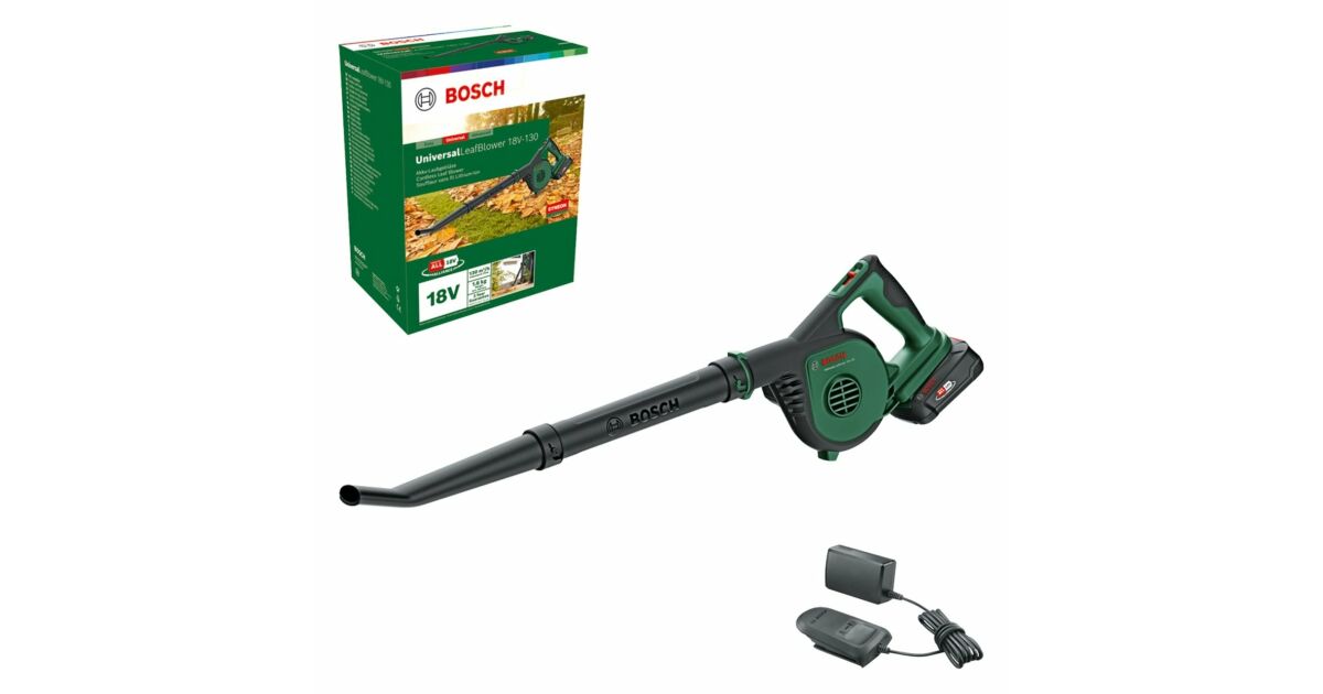 Suflanta de frunze cu acumulator Bosch UniversalSuflanta de frunze 18V ...