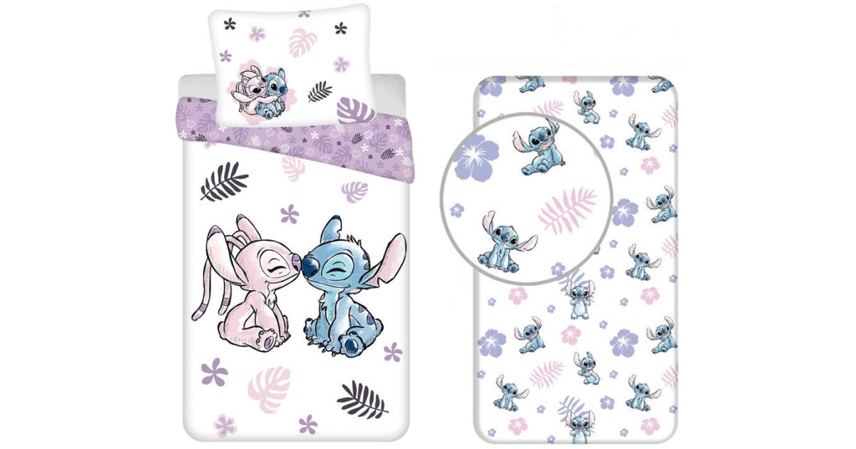 Disney Lilo és Stitch, A csillagkutya Boojiboo ágyneműhuzat és gumis ...