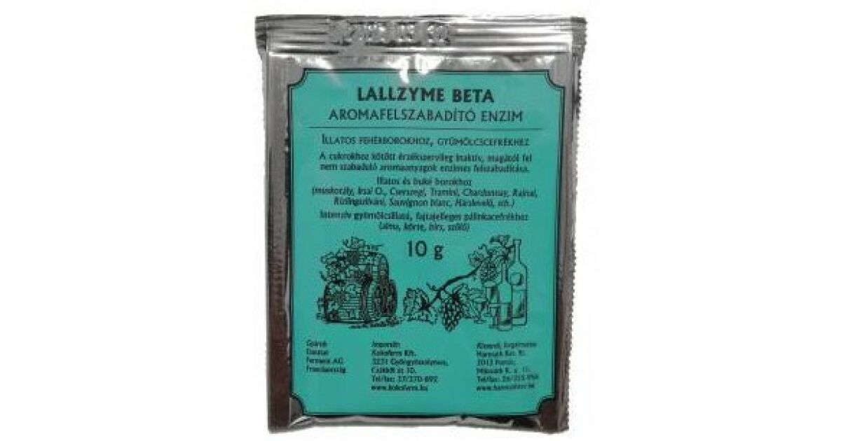 Al-ko Aromafelszabadító Enzim Lallzyme Beta 10 G | Pepita.hu