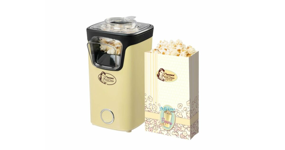 Bestron Popcorn Maker, Turbo Popcorn in mai putin de 2 minute, masina ...