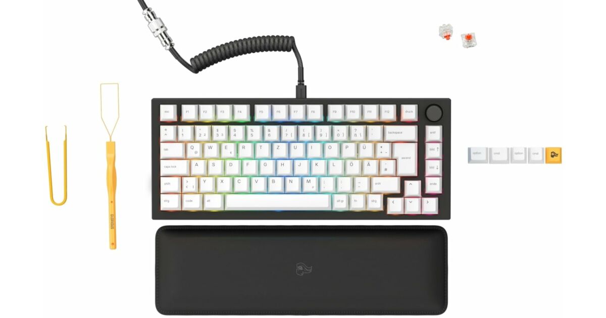 Glorious Gaming GMMK PRO 75% - Tastatura mecanica modulara pentru ...