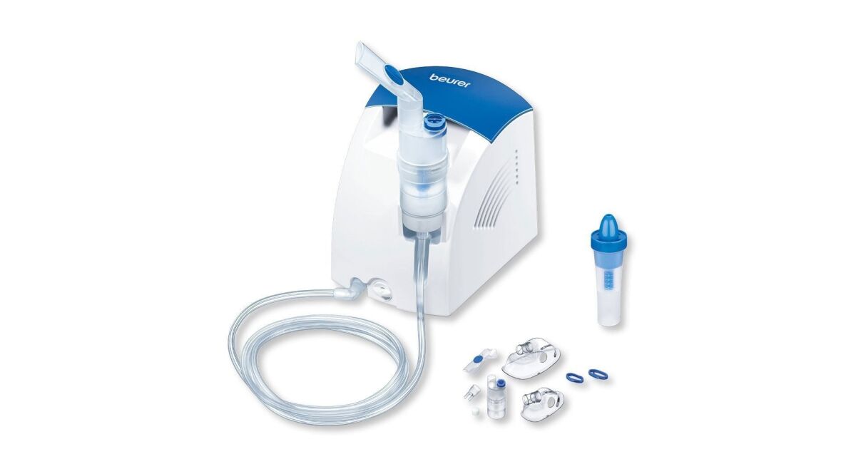 Inhalator Beurer IH 26 si irigare nazala cu compresor, inhalator pentru ...