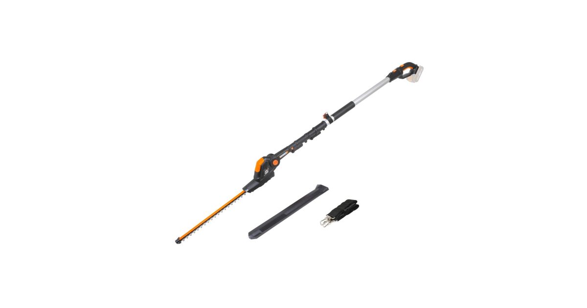 WORX WG252E.9 Aparat de tuns gard viu telescopic cu acumulator - Latime ...