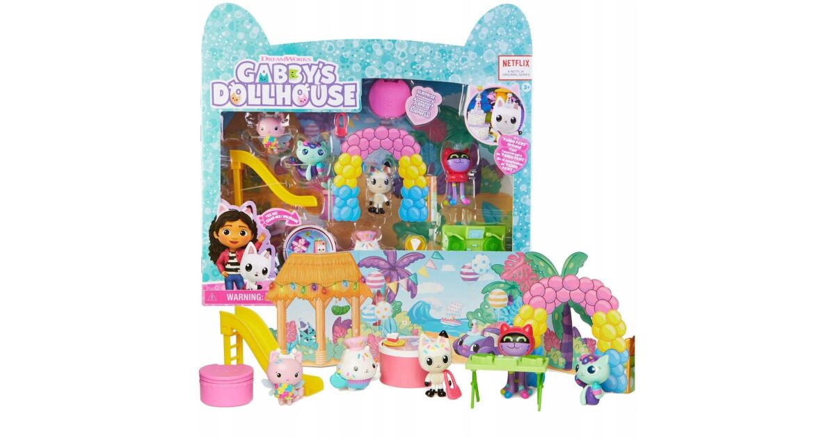 Gabbys Dollhouse Pandy Paws Urodziny | Pepita.com
