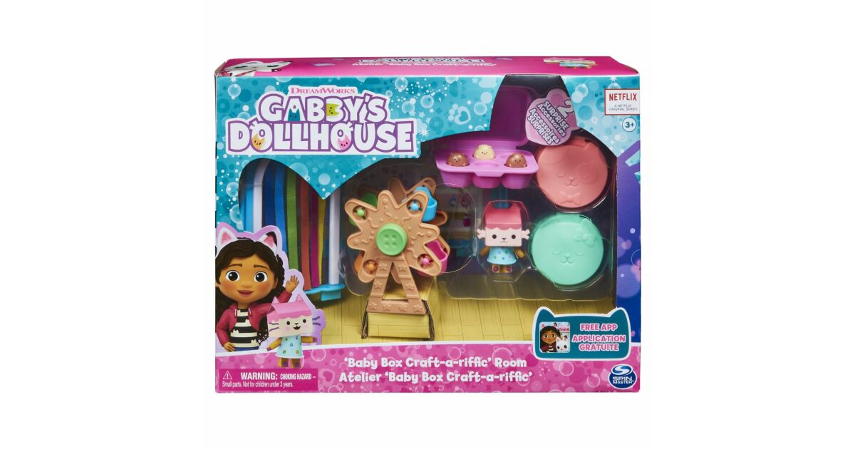 Gabbys Dollhouse Room Deluxe Lui Baby Box | Pepita.com