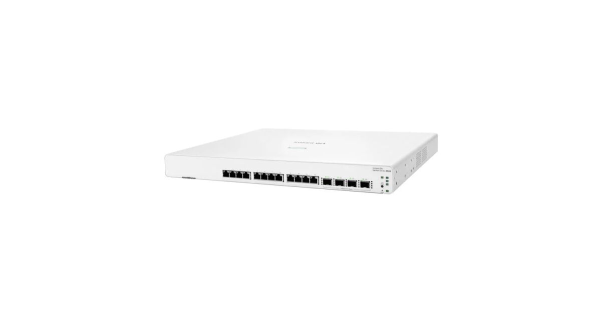 Aruba Instant On 1960 12XGT 4SFP+ Managed L2+ 10G Ethernet (100/1000 ...