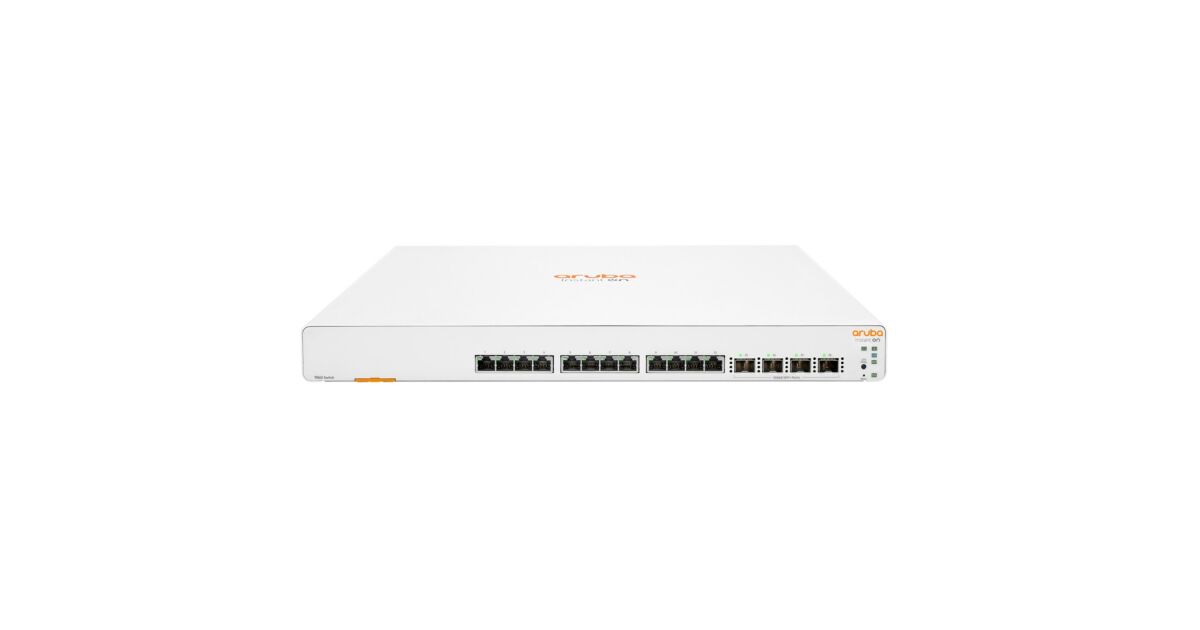 Aruba Instant On 1960 12XGT 4SFP+ Managed L2+ 10G Ethernet (100/1000 ...