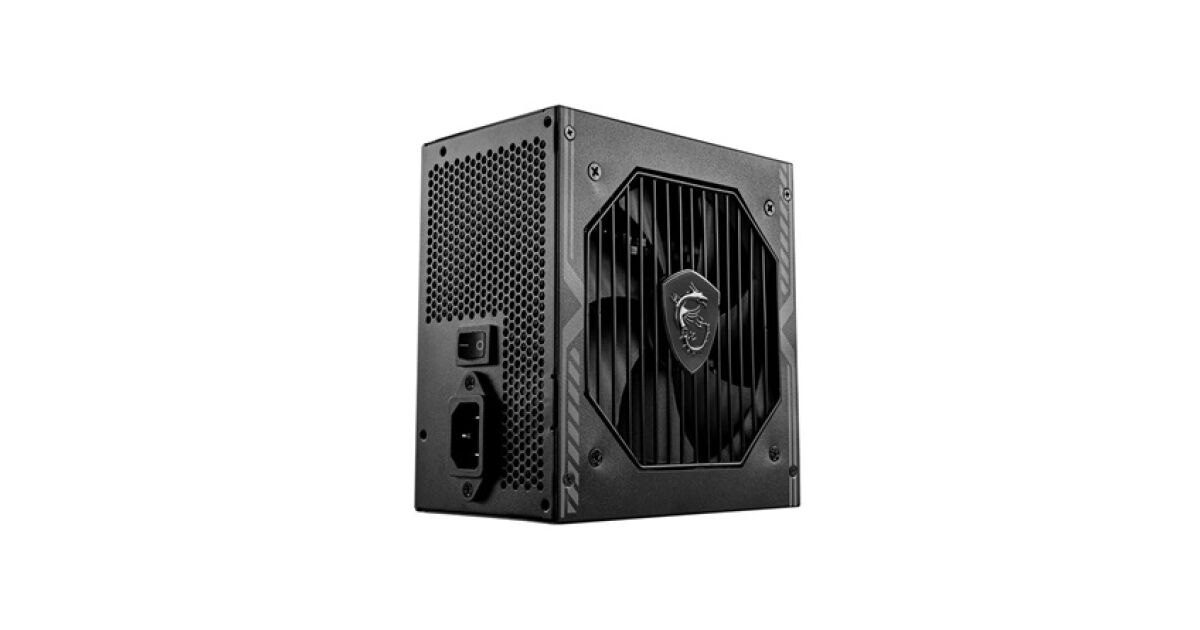 Zasilacz MSI MAG A650BN, 650 W, 20+4 pin ATX, ATX, Czarny | Pepita.com