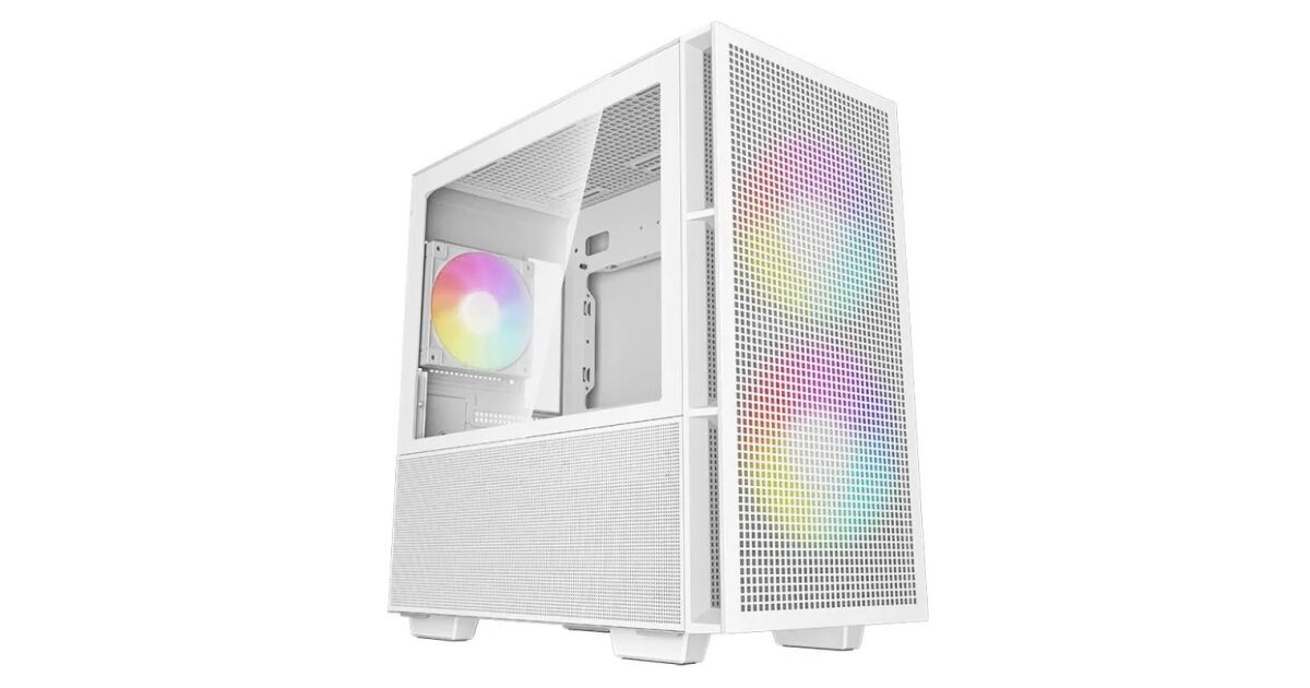 Carcasa DEEPCOOL CH360 Mini Tower ARGB ALB | Pepita.com