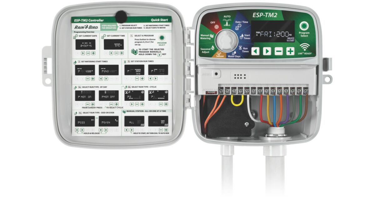 Rain Bird ESP-TM-2 12 zónás wifi ready kültéri öntözésvezérlő | Pepita.hu