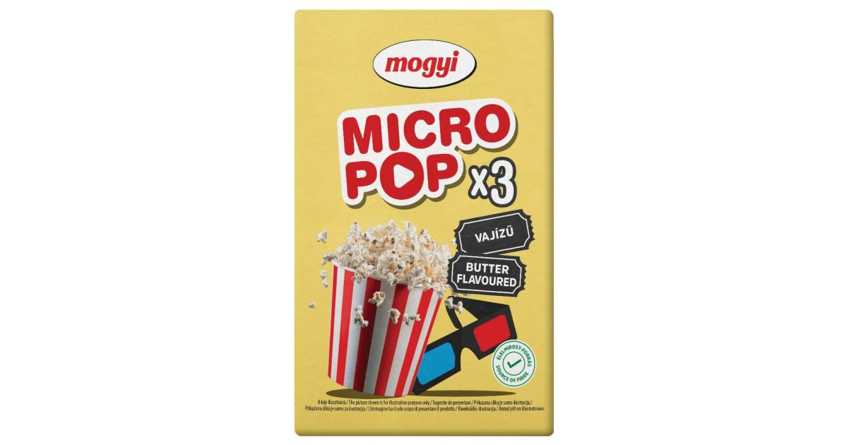 Mogyi, Micro Popcorn vajas, 300g | Pepita.hu