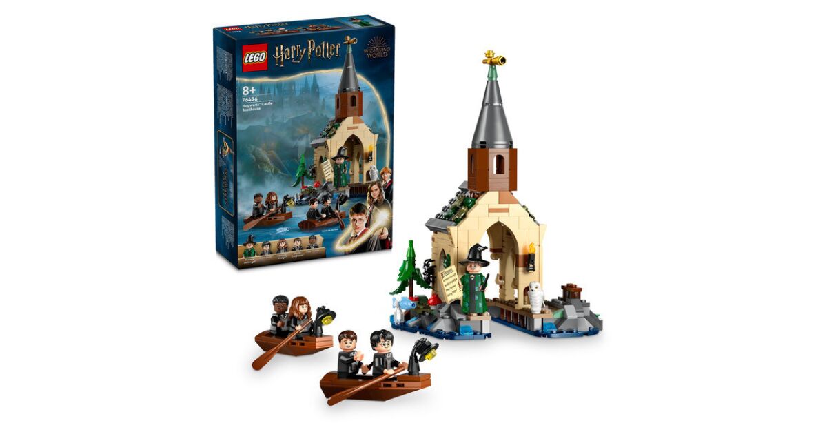 LEGO Harry Potter 76426 A Roxfort Kastély Csónakháza | Pepita.hu