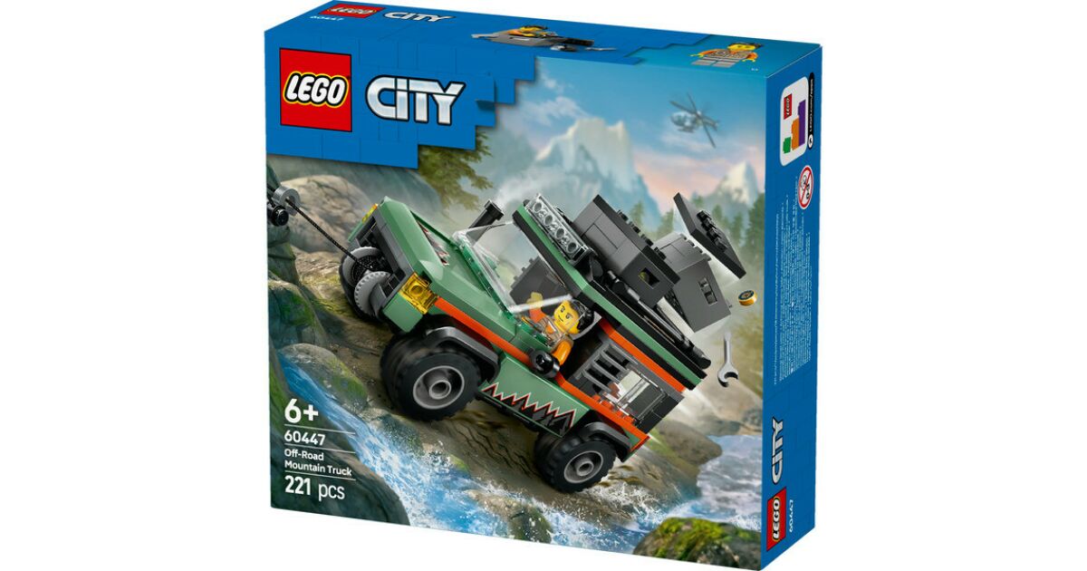 LEGO City Great Vehicles 60447 4X4-es off-road terepjáró | Pepita.hu
