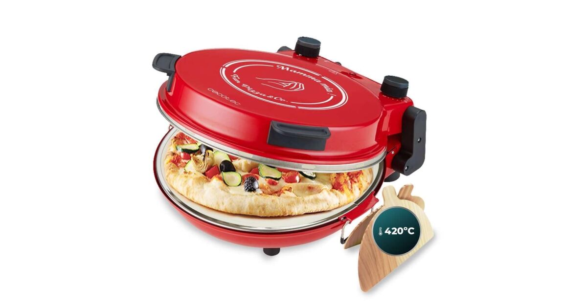 Cuptor electric pentru Pizza Fun Pizza&Co Mamma Mia, 1200 W ...