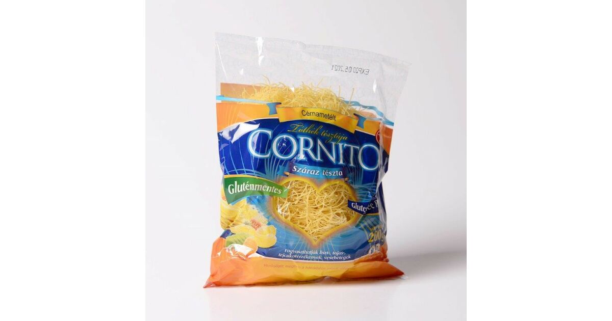 Cornito gluténmentes tészta cérnametélt 200 g | Pepita.hu
