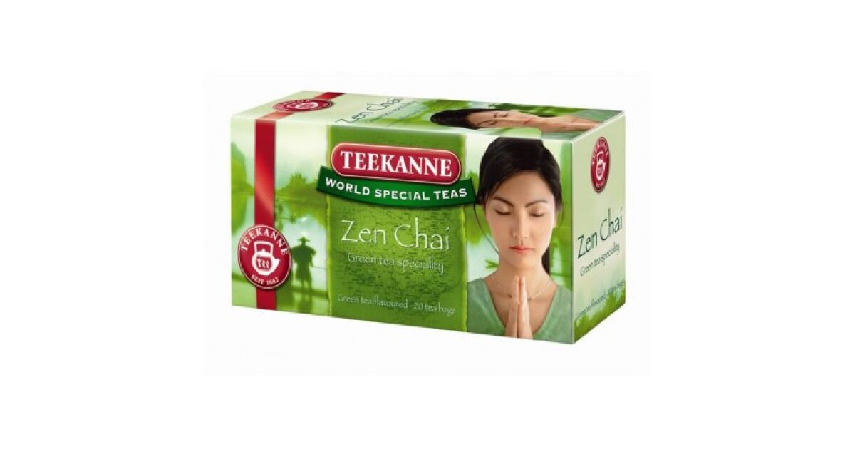 Teekanne ceai verde zen chai 20x1,75g 35 g | Pepita.com