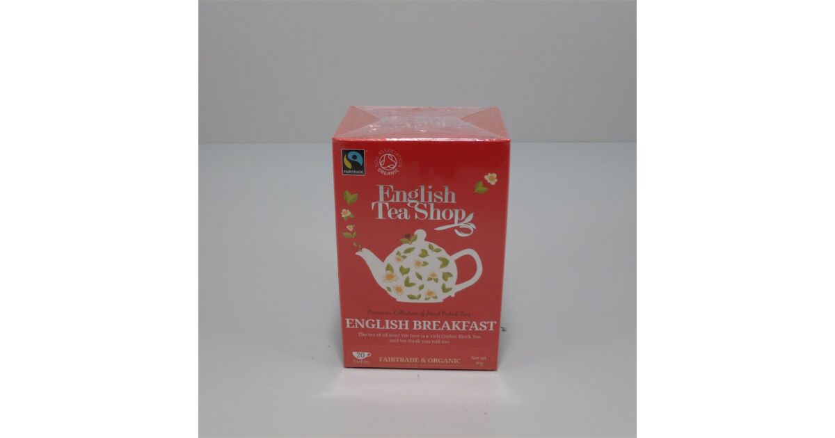 Ets bio english breakfast tea 20x2,5g 50 g | Pepita.hu